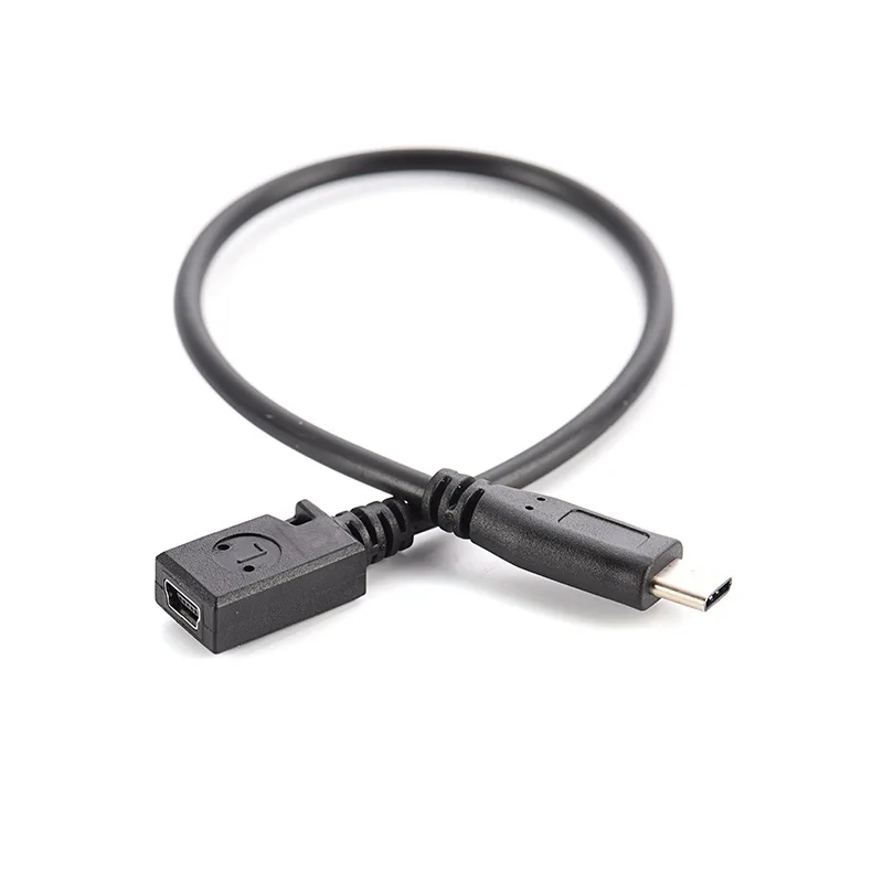 Adaptador de conector Mini USB hembra a Micro USB macho de 8 pines a 5 ...
