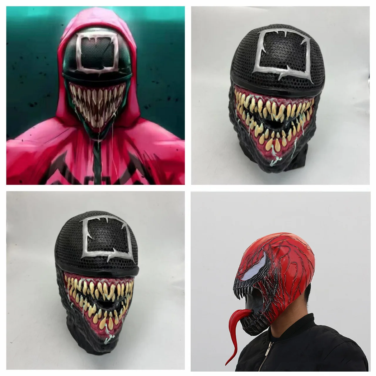 Venom-Mask-Halloween-Dark-Cosplay-Superhero-Venom-Latex-Horror-Mask ...