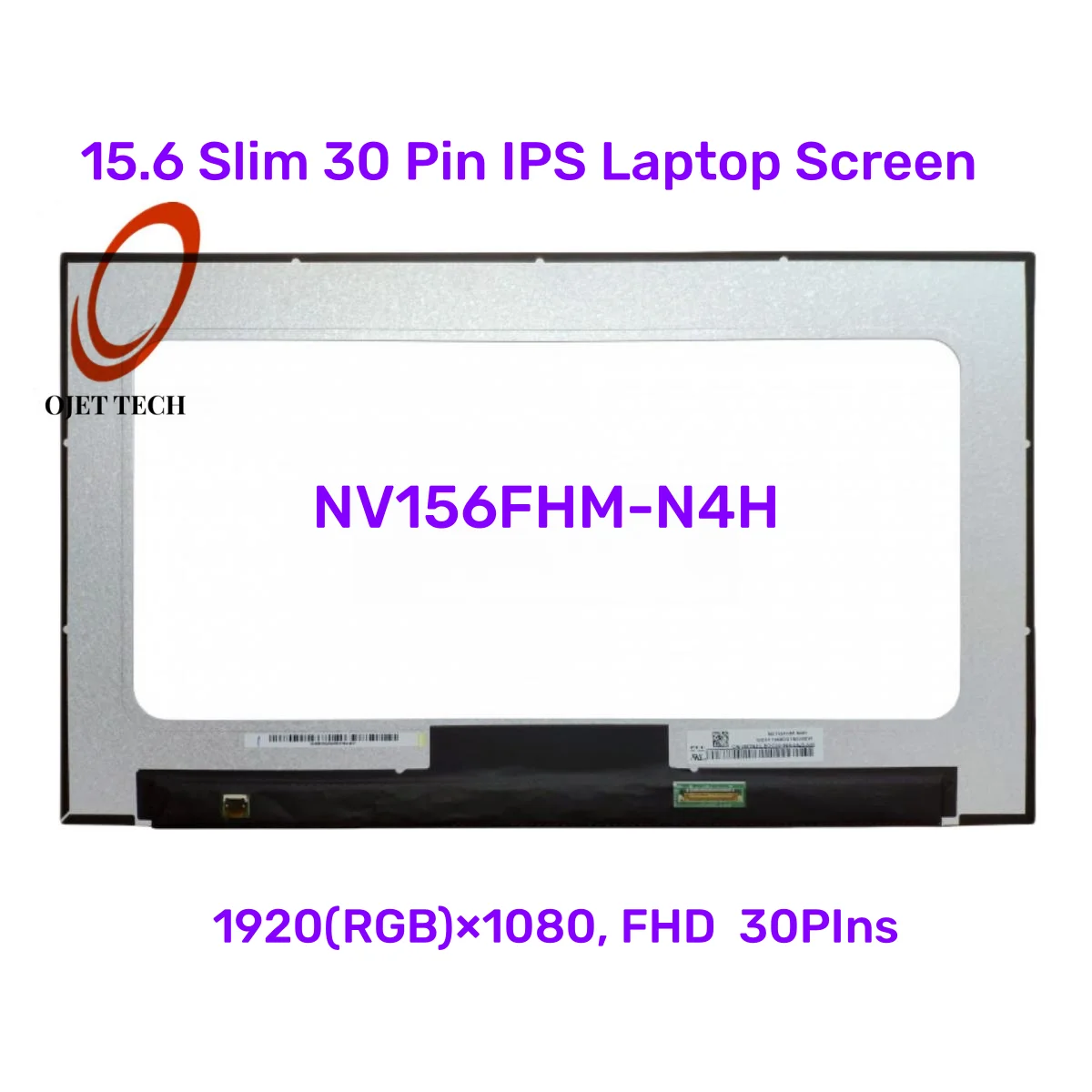 15.6 Slim 30 Pin Screen NV156FHM-N4H B156HAN09.1 NV156FHM-N63 NV156FHM ...