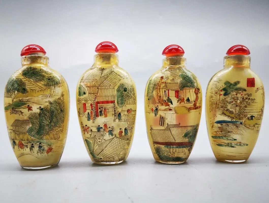 Coloured-glaze-Riverside-Scene-at-Qingming-Festival-Snuff-bottles ...