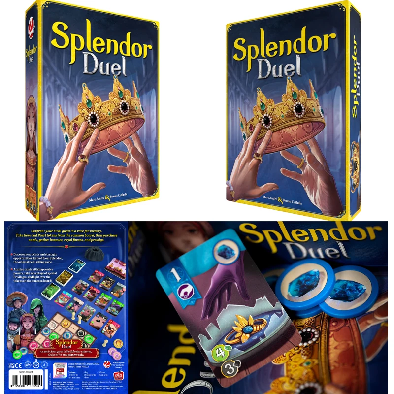 Premiera-Splendor-Duel-Pojedynek-jogo-de-tabuleiro-para-adultos-e-crian ...