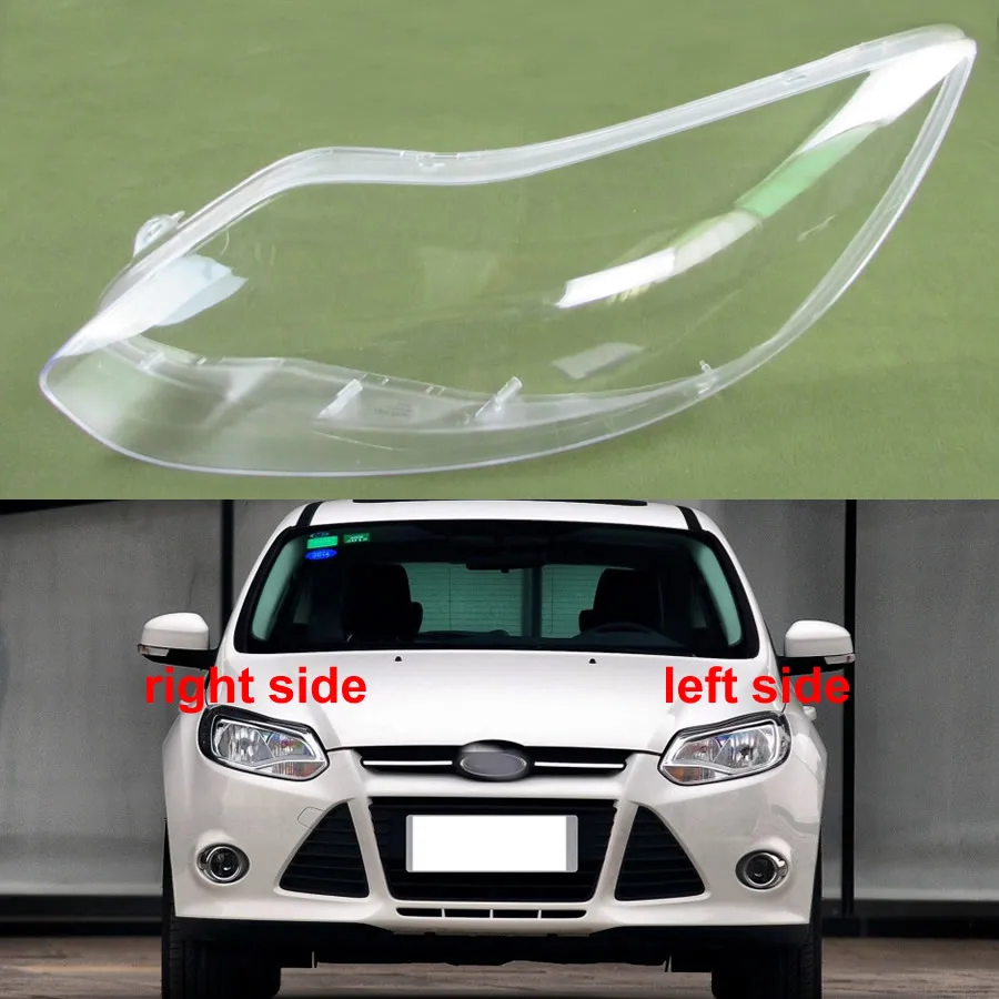 Front Headlamps Glass Cover Transparent Lampshades Lamp Shell Masks ...