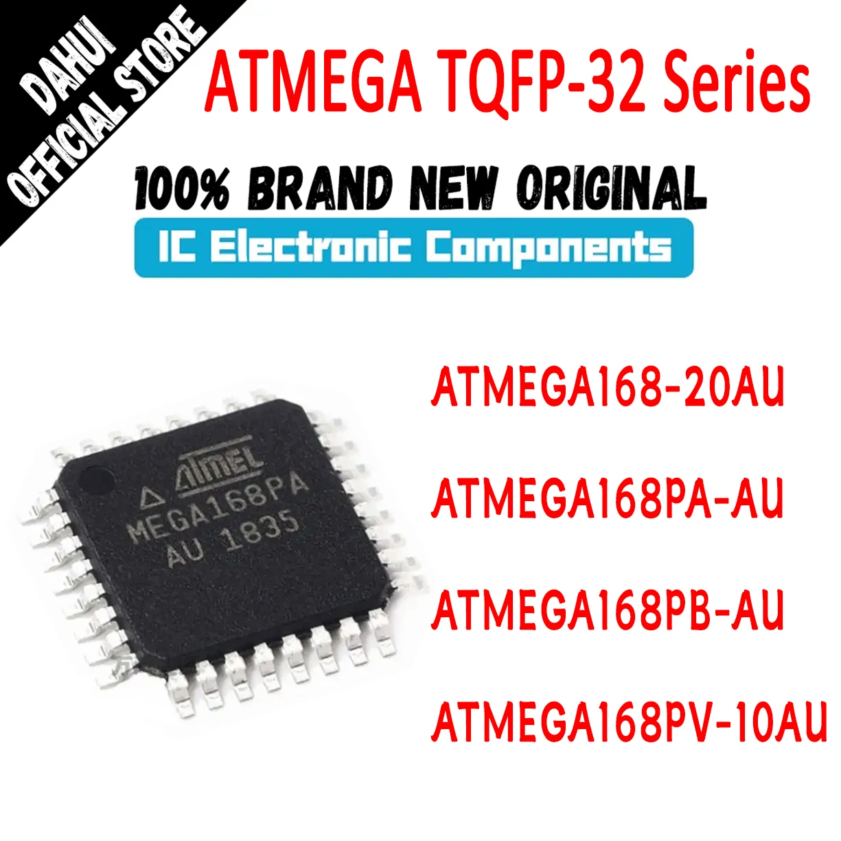 ATMEGA168-20AU ATMEGA168PA-AU ATMEGA168PB-AU ATMEGA168PV-10AU ATMEGA168 ATMEGA168PA ATMEGA168PB ...