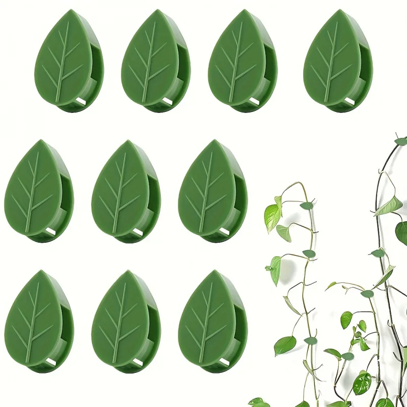 10pcs, Plant Climbing Wall Fixture Clips, Self-adhesive Plant Fixing ...