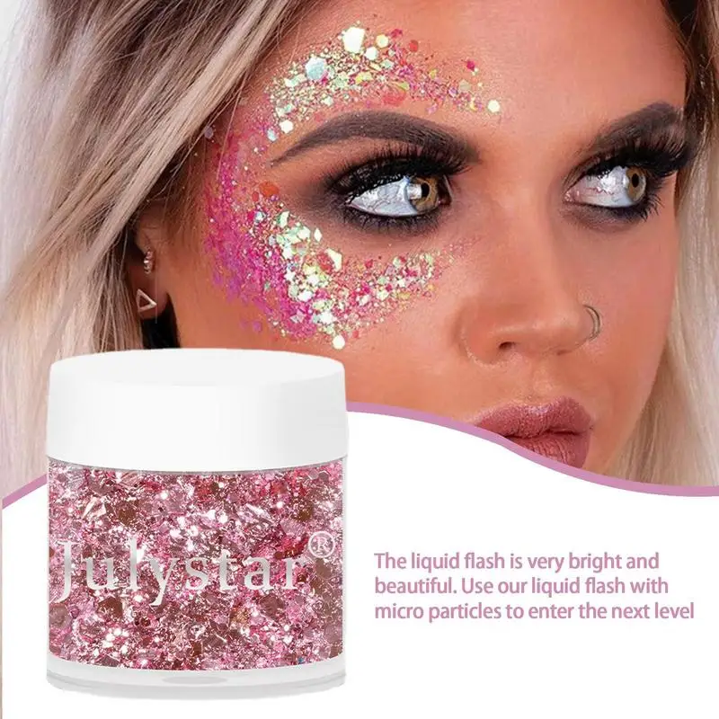 Pink Rave Makeup
