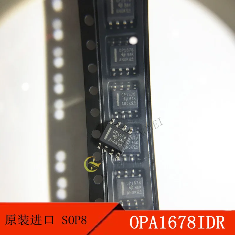 10/PCS/OPA1678IDR dual operational amplifier OPA1678 patch SOP8 imported from the spot ...