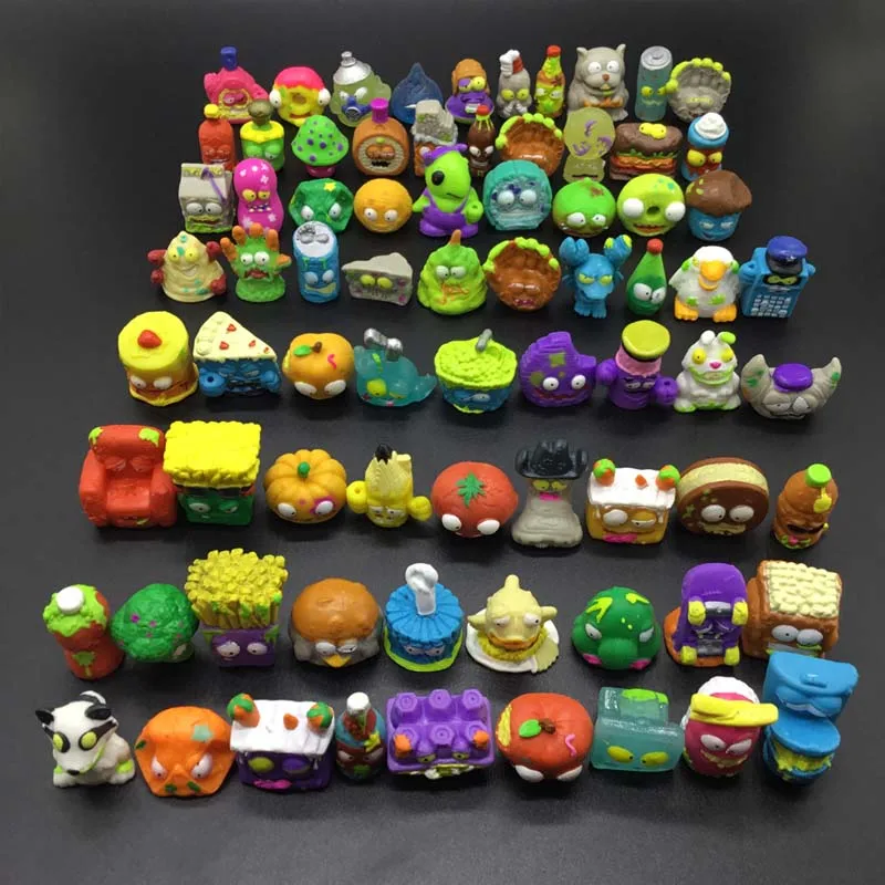 20-100pcs Zomlings Trash Dolls Mini Anime Action Figures Grossery Gang ...