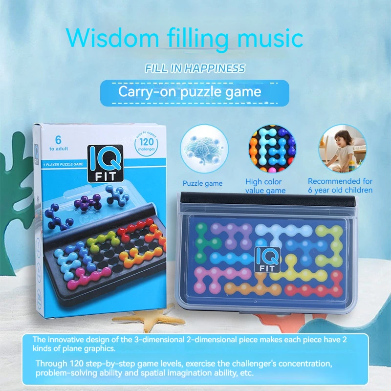 120-Challenges-IQ-3D-Puzzle-Board-Game-Classic-Pyramid-Plate-Pearl ...