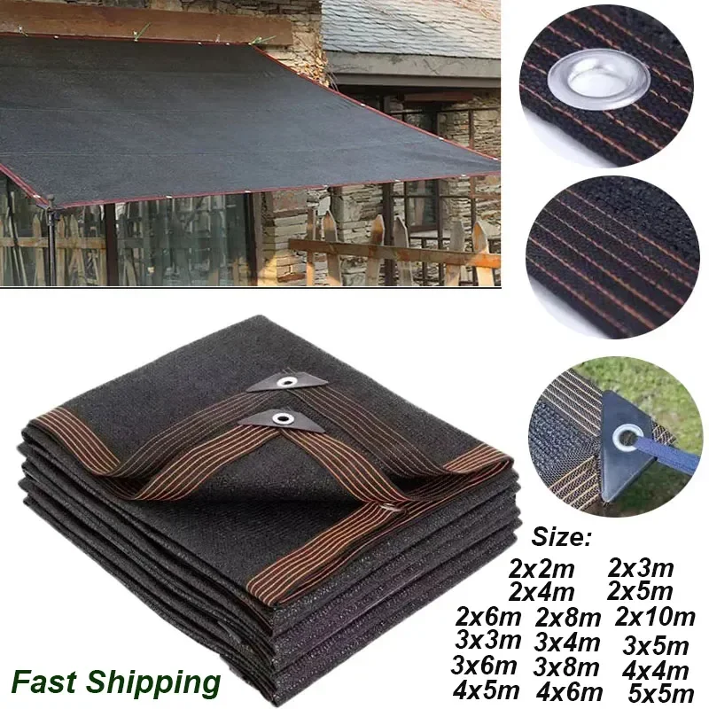Black-shading-net-garden-plant-shading-shed-greenhouse-cover-pool ...