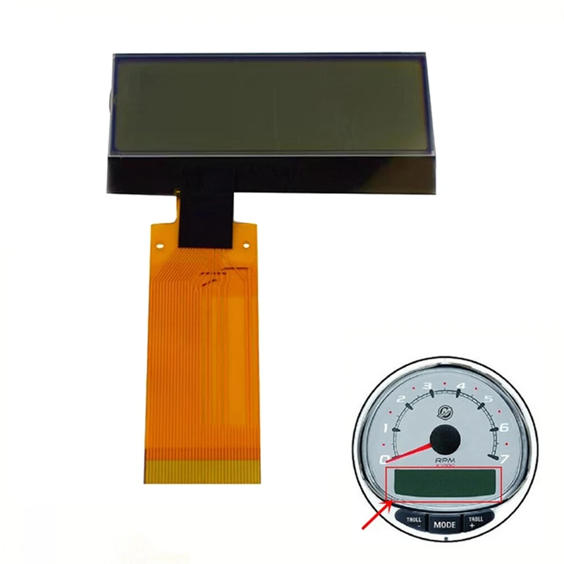 Gauge-LCD-Display-For-Mercury-Smartcraft-SC1000-Tachometer-Speedometer ...