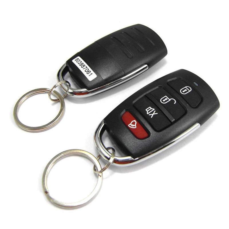 12v Car Door Lock Bloqueio Com 2 Controle Remoto Auto Keyless Entry ...