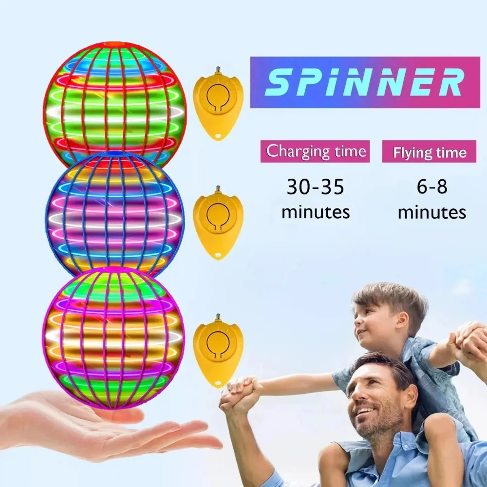 LED Boomerang Flying Orb – Comfort For Kids