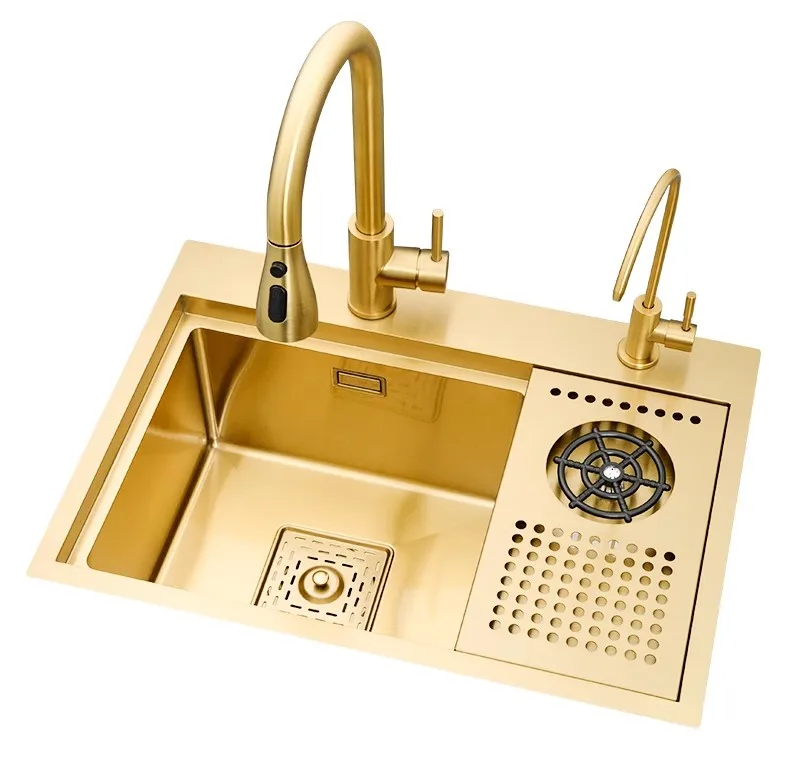 Hidden-Kitchen-Sink-304-Stainless-Steel-sinks-Above-Counter-Undermount ...