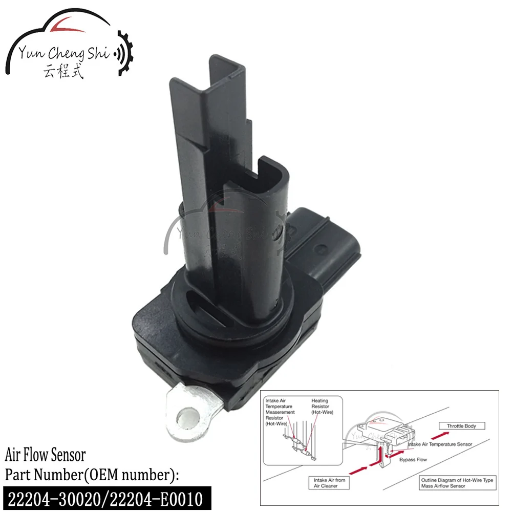 22204-30020-22204-E0010-Air-Flow-Meter-MAF-Airflow-Sensor-For-Toyota ...