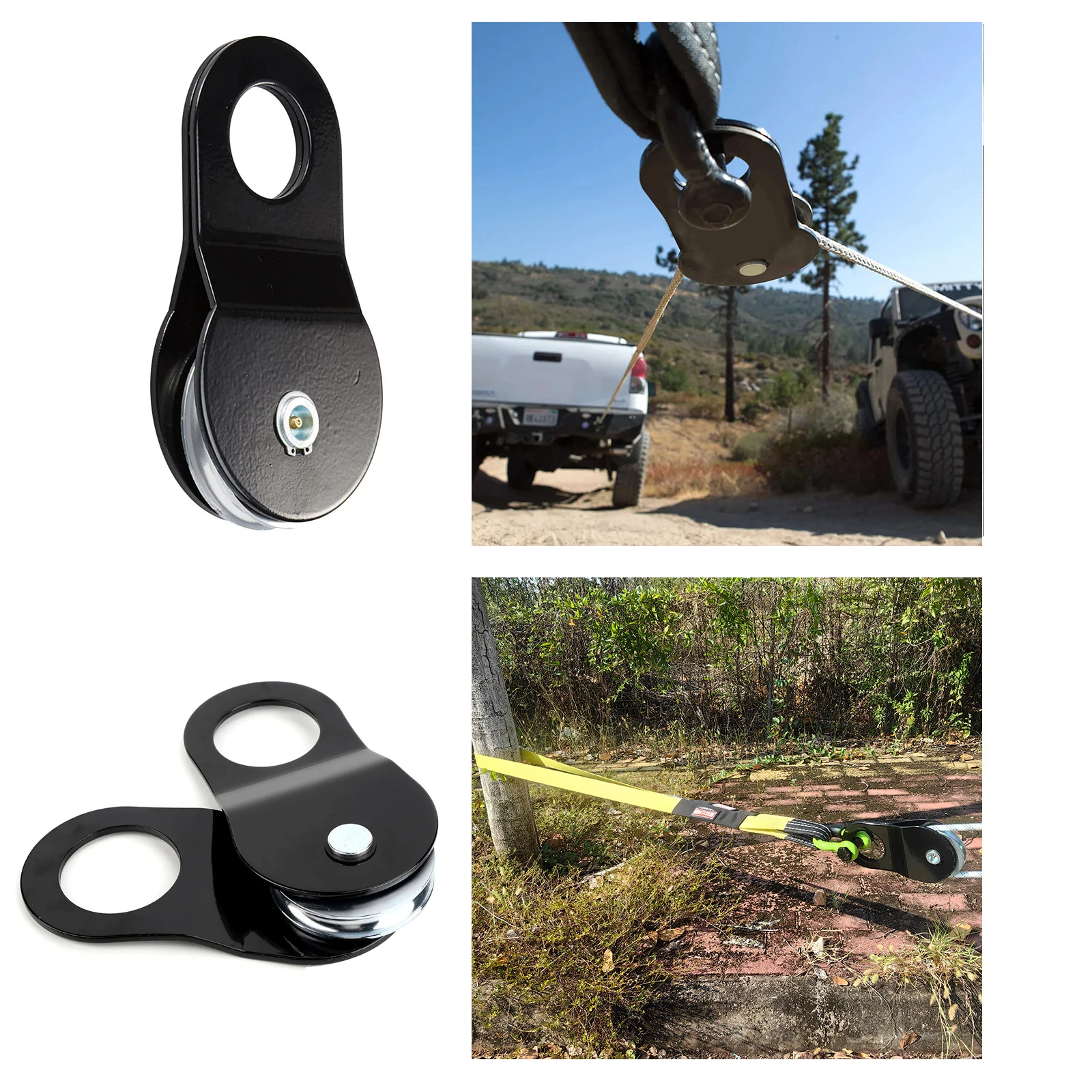 Trailer Winch Snatch Block Winch Snatch Block 22000lbs Snatch Block ...