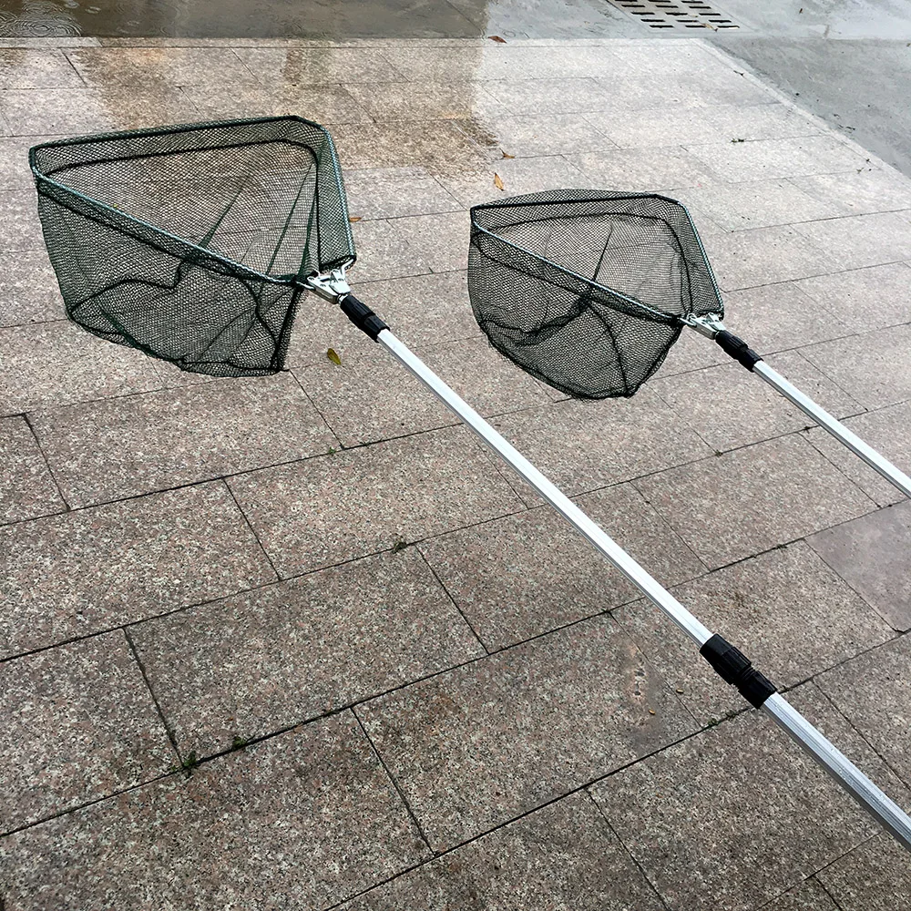 Aluminum Alloy 150/170/210cm Retractable Fishing Net Telescoping ...