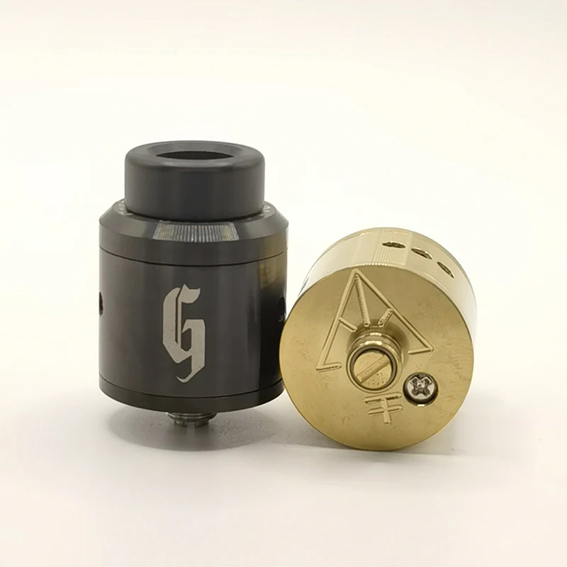 Customs Goon 25mm RDA Rebuildable Dripping Atomizer with BF Pin Dual ...