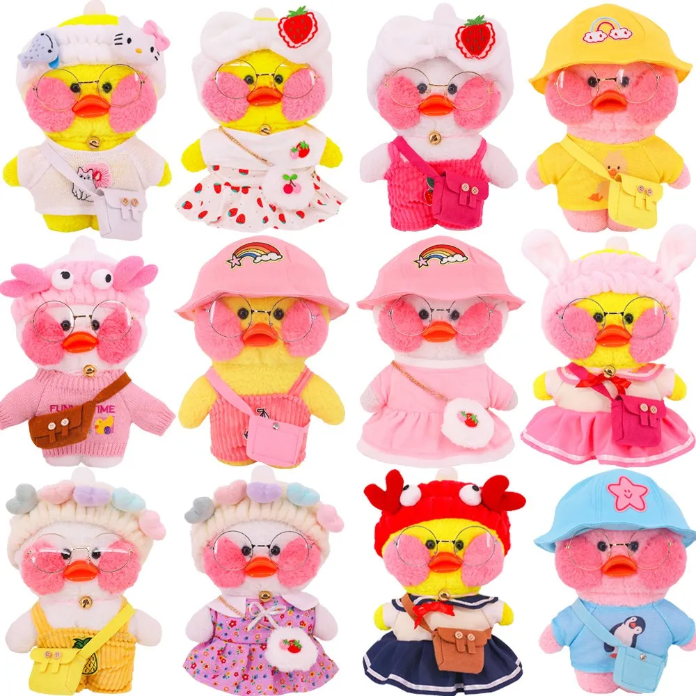 Kawaii Stuffed Animals Duck | 30cm Lalafanfan Plush Doll | Dolls ...