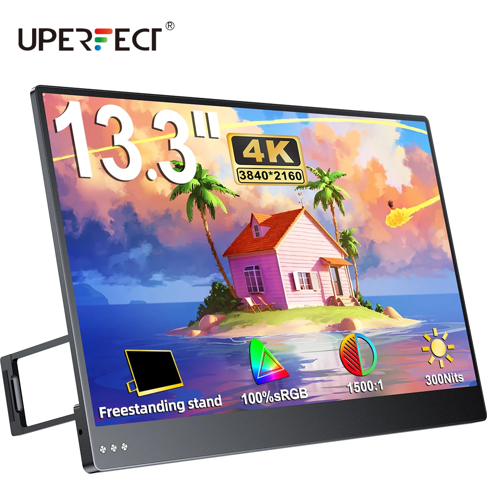 UPERFECT-4K-Portable-Monitor-13-3-3840-2160-IPS-HDMI-Extenal-Screen-For ...