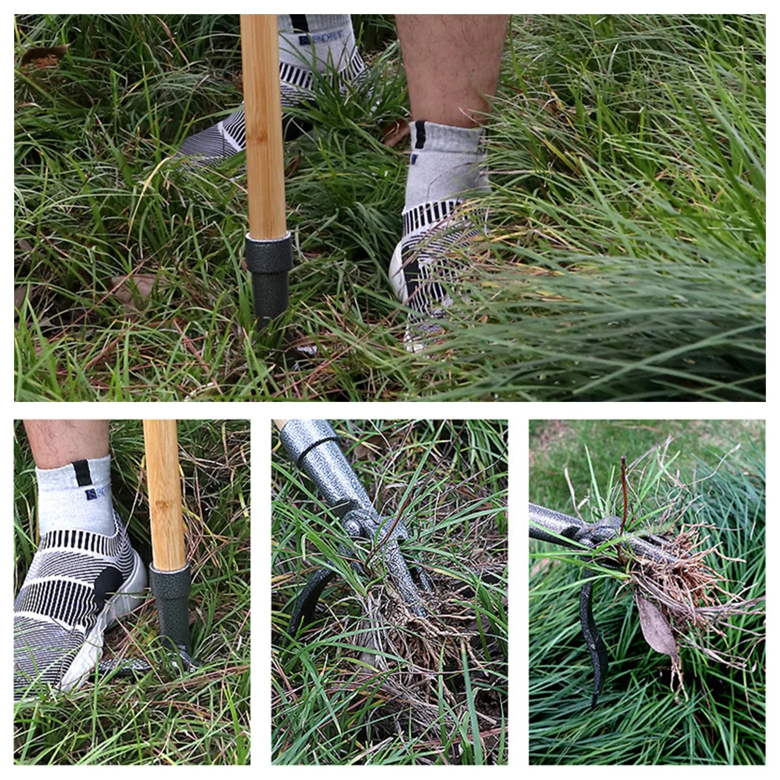 Stand Up Weeder Hand ToolPortable Weed Root Pulling Tool Root Removal ...