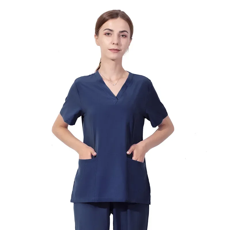 Stretchy-Doctor-s-Nurse-Accessories-Scrubs-Women-Nurse-Uniform-Short ...
