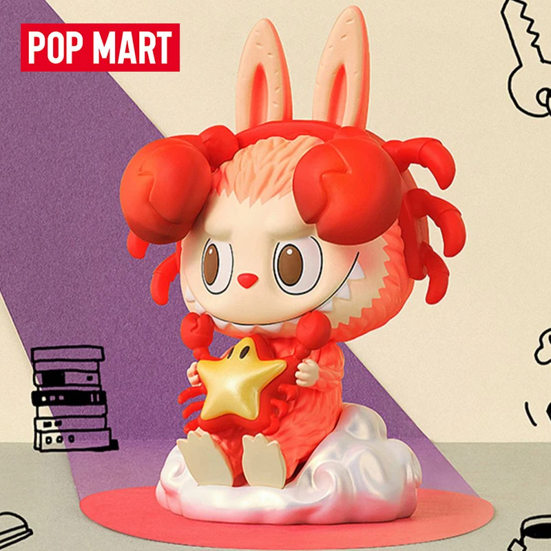 POP MART The Monsters Labubu Constellations Series Blind Box Surprise Box Original Action Figure ...