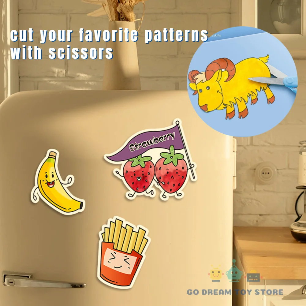 Paper Roll Children's Drawing Roll Paper, 11.8x118inch Sticky Drawing ...