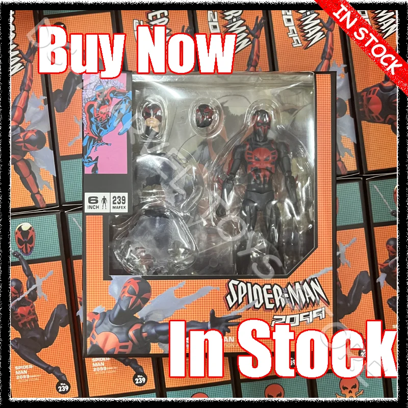 Link Factory Ko Spiderman Mafex 239 Spiderman 2099 Comic Version ...