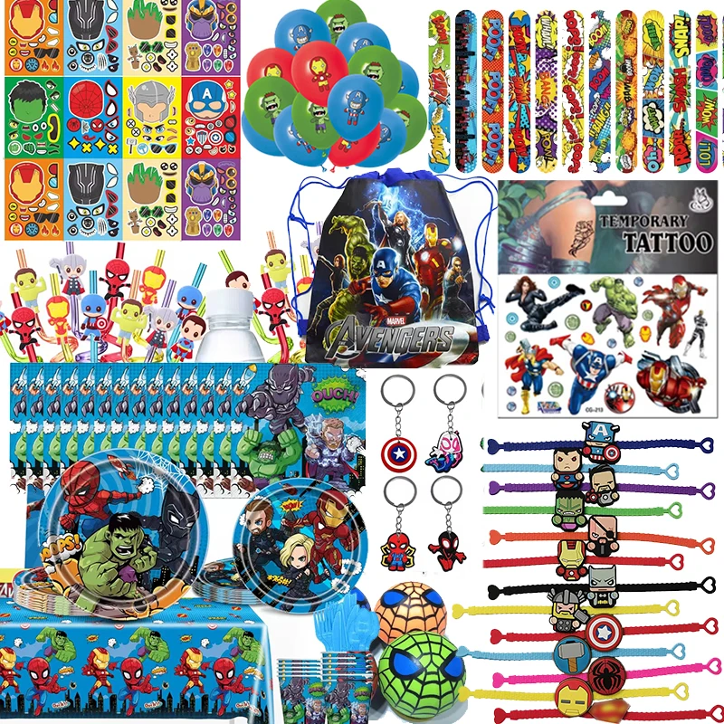 The-Avengers-Birthday-Party-Favors-Super-Hero-Theme-Party-Favors ...