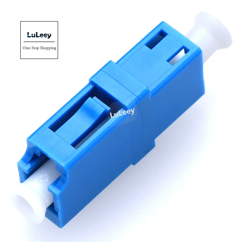 100PCS Simplex LC LC Coupler Fiber Optical Connector Coupling Ceramic ...