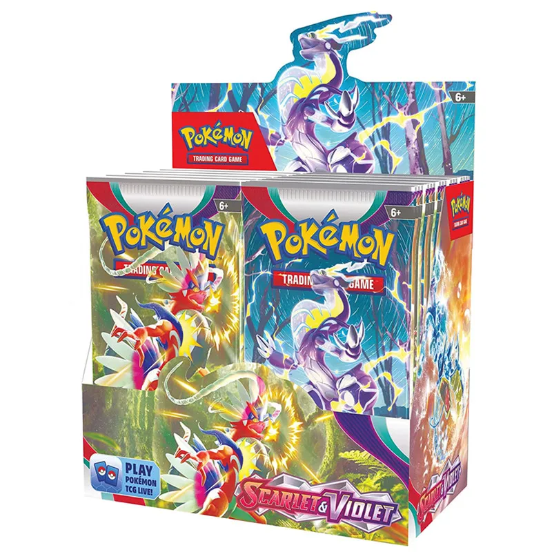 360PCS English Cards Pokemon TCG: Scarlet & Violet Booster Display Box ...