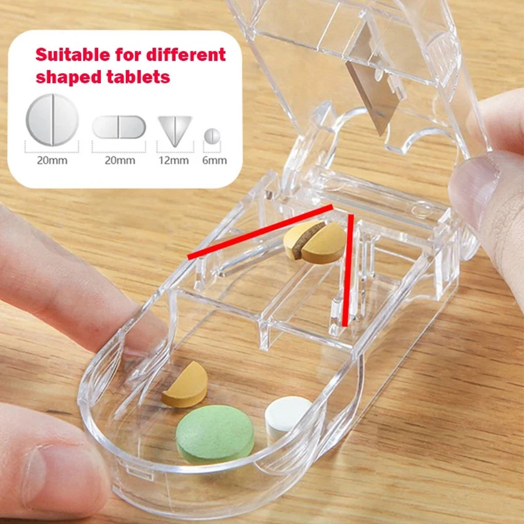 Medicine-Pill-Cutter-Box-Portable-Drug-Box-Useful-Grinder-Splitter ...