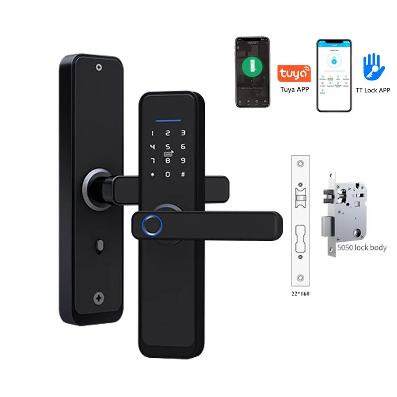 Tuya-TT-Lock-Optional-Smart-Fingerprint-Door-Lock-Digital-Electric-Lock ...