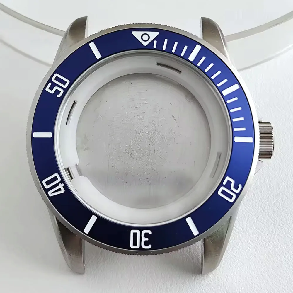 42.5mm Pelagos case FIT Miyota 8215 Movement Men High-quality silvery ...