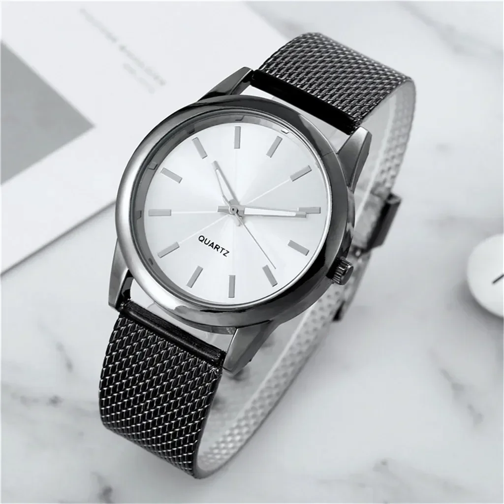 Luxury-Women-s-Watches-Simple-Quartz-Wristwatches-Stainless-Steel-Dial ...