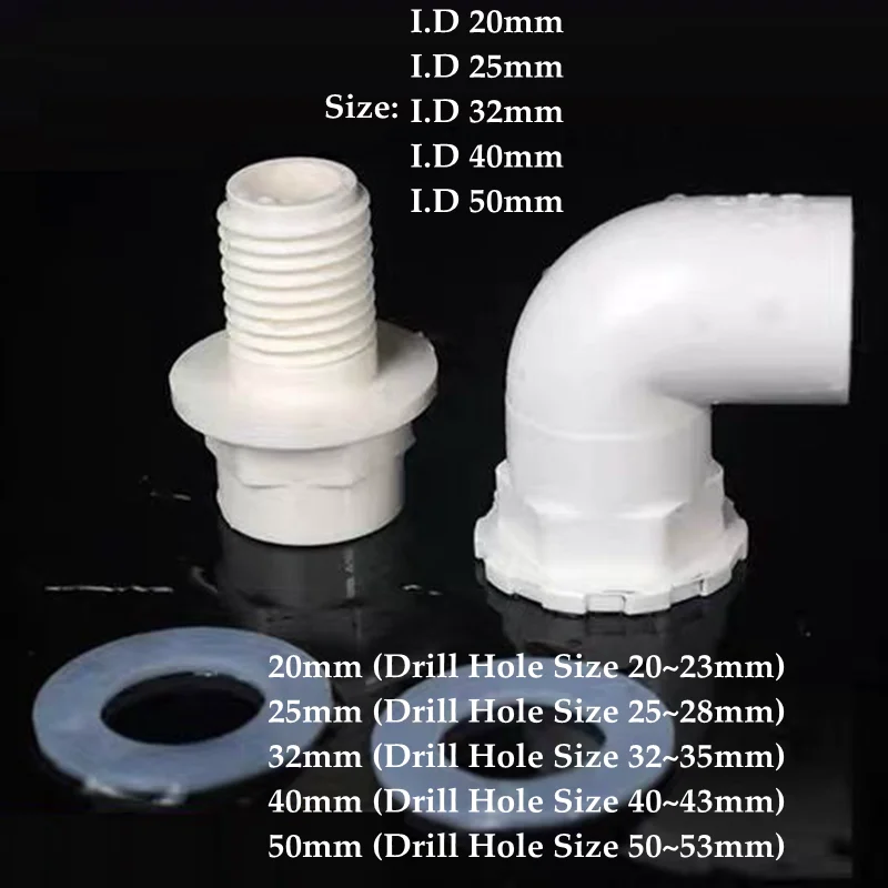 Pvc Drain Fitting Nut