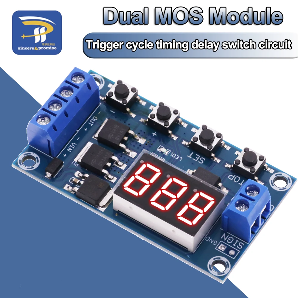 DC-12V-24V-Dual-MOS-LED-Digital-Time-Delay-Relay-Trigger-Cycle-Switch ...