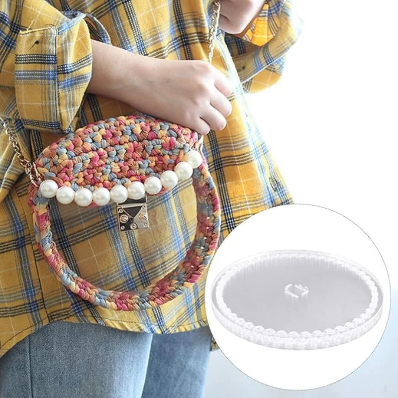 DIY-Handmade-Bag-Craft-Clutch-Bag-Resin-Molds-Round-Shape-Bag-Making ...