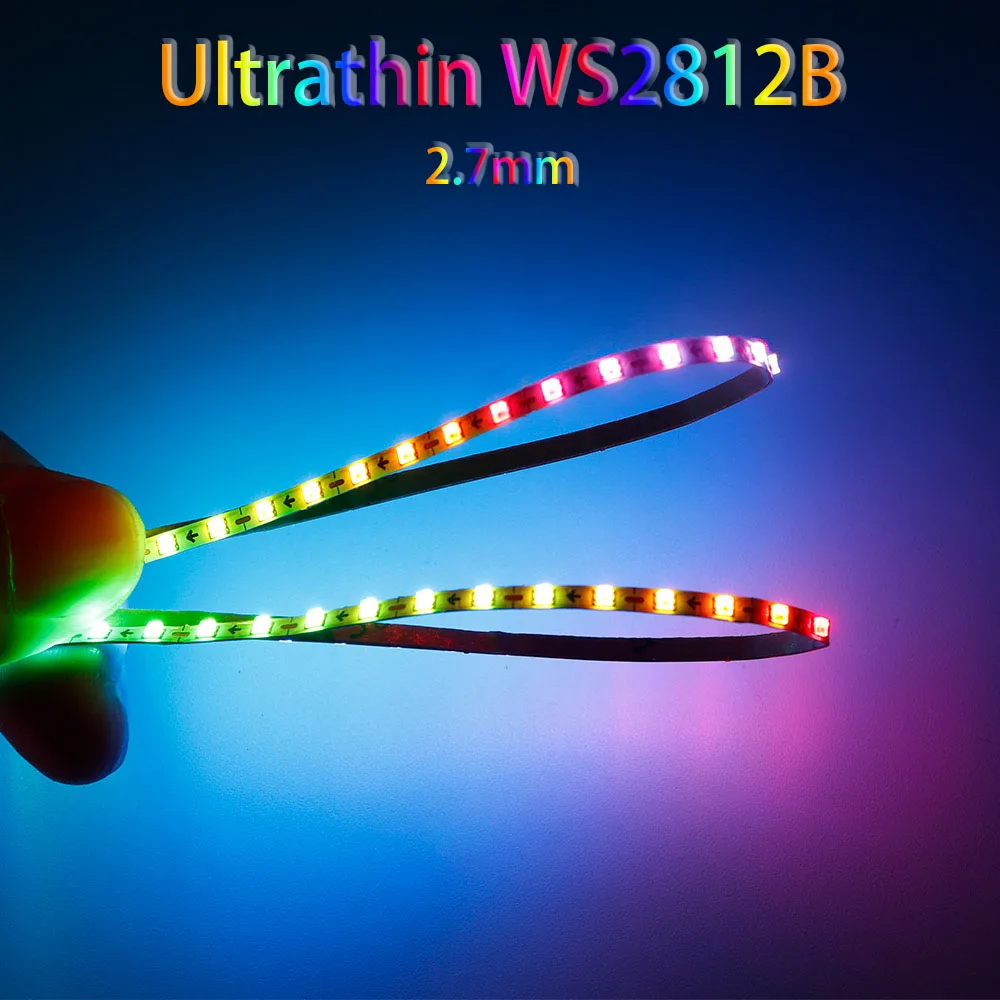 Ultra-smalle-2-7-mm-WS2812B-160-leds-m-LED-strip-WS2812-2020 ...