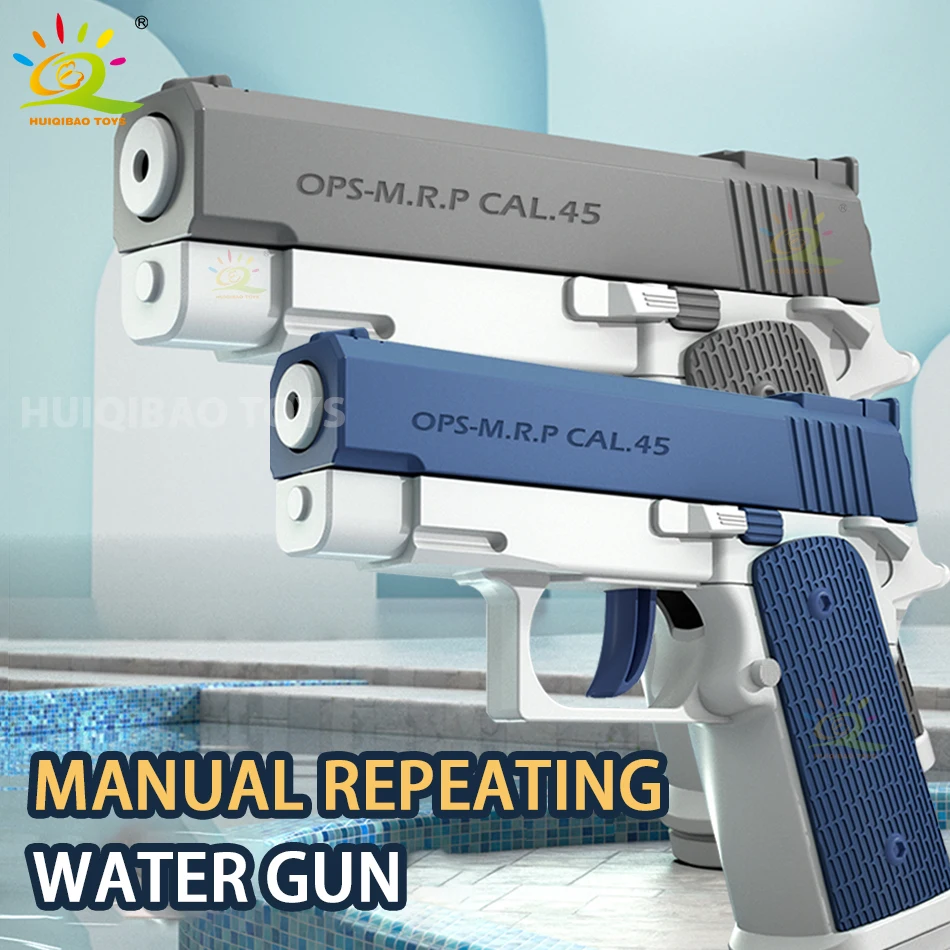 HUIQIBAO-manual-M1911-Water-Gun-Port-til-Ver-o-Praia-Tiro-Ao-Ar-Livre ...