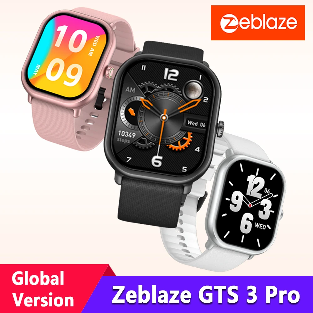 Zeblaze-Montre-intelligente-GTS-3-Pro-pour-homme-cran-AMOLED-1-97 ...