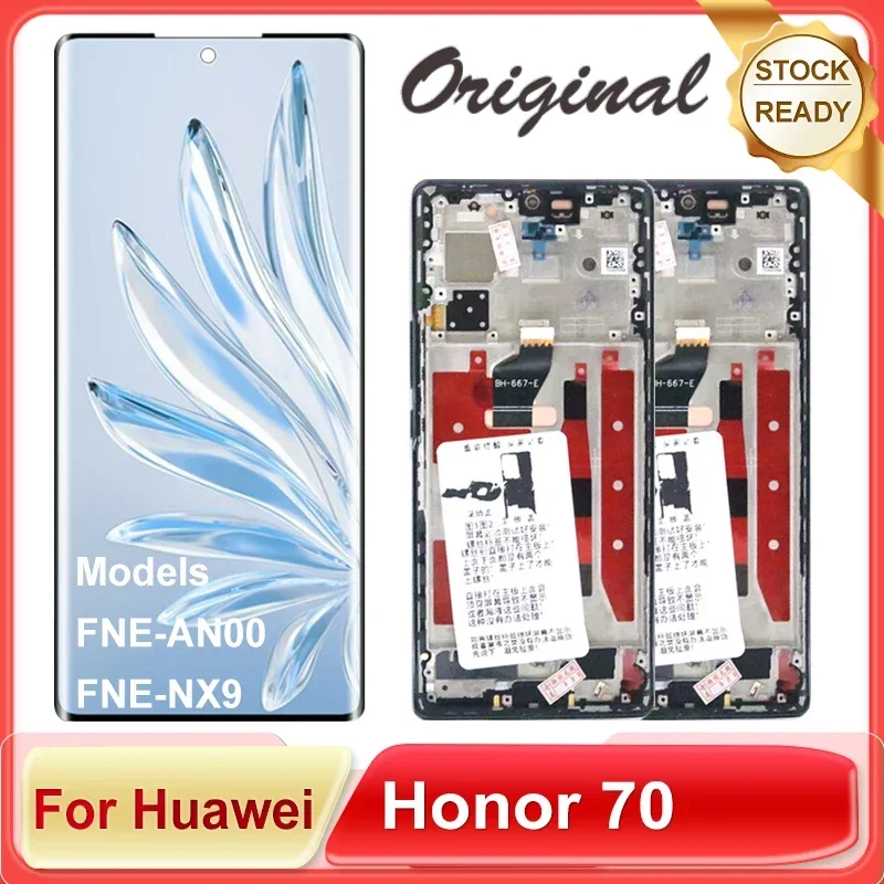 Original-6-67-For-Huawei-Honor-70-LCD-Display-Touch-Screen-Digitizer ...