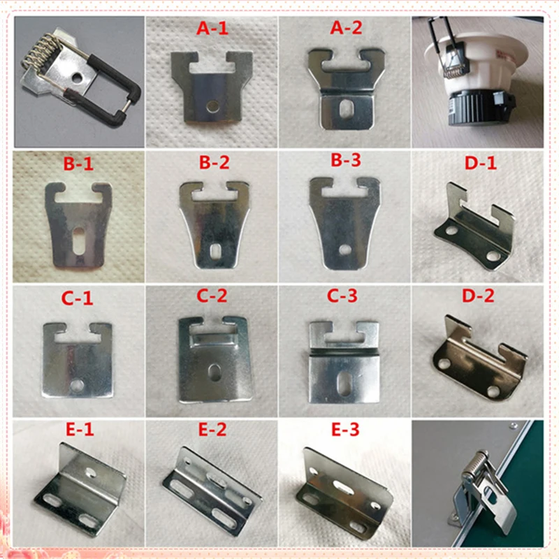 10PC-Spring-Clip-Metal-Clamp-For-Spring-of-Led-Ceiling-Downlight-Panel ...