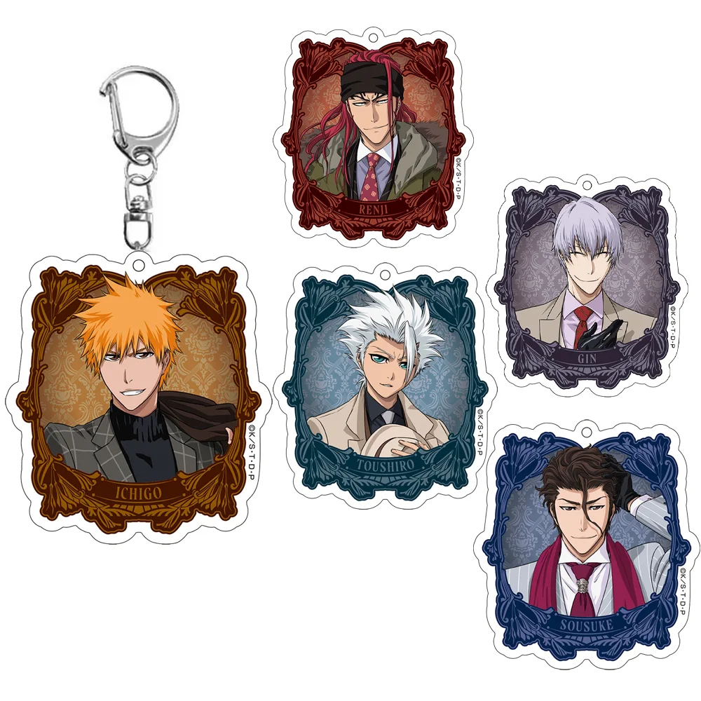 Classics Anime Acrylic Bleach Keychain Fashion Kurosaki Ichigo Ishida ...