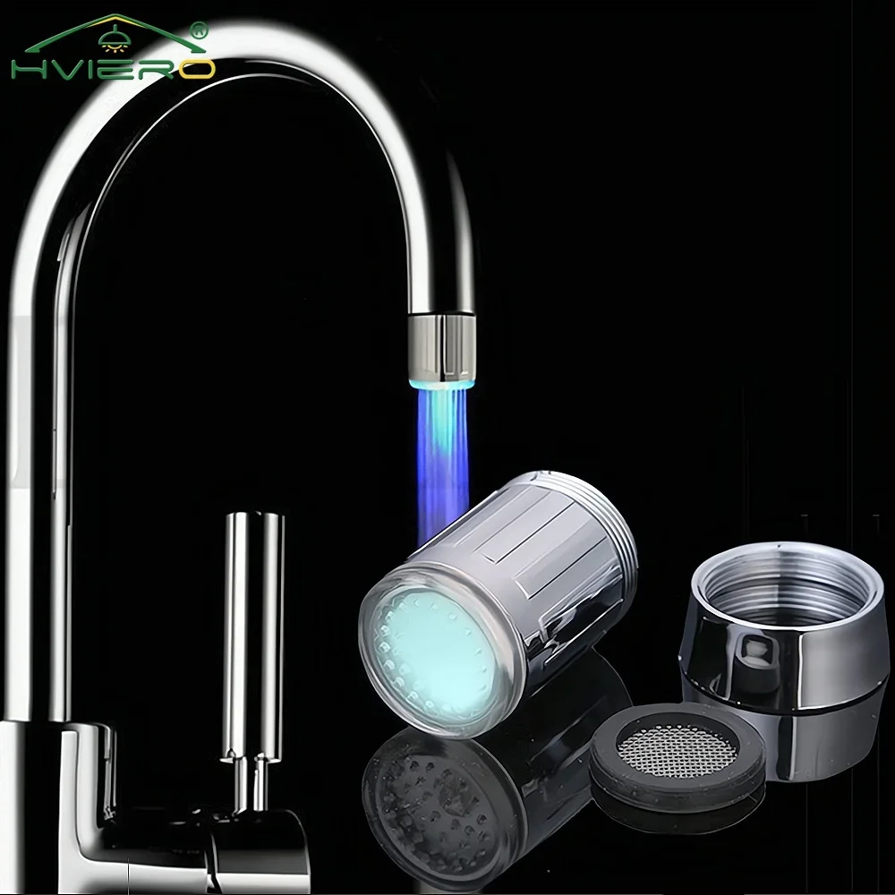 Light-up-LED-Water-Faucet-Streamer-Lamp-7-Color-Change-Temperature ...