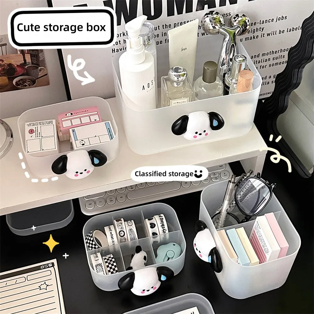 Ins-Desktop-Frosted-Cosmetics-Storage-Box-Transparent-Stackable-Makeup ...
