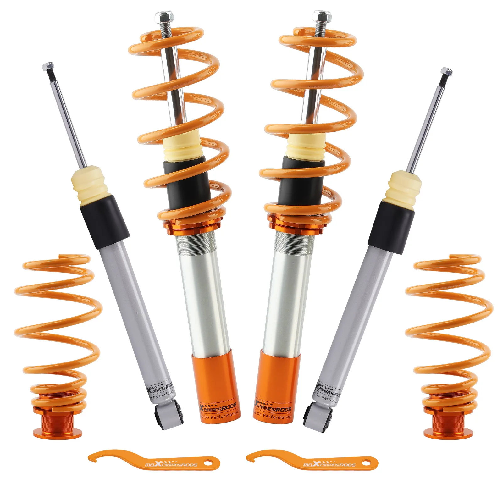 Coilovers for Audi A3 VW MK5 MK6 Jetta Passat Beetle EOS Adjustable ...