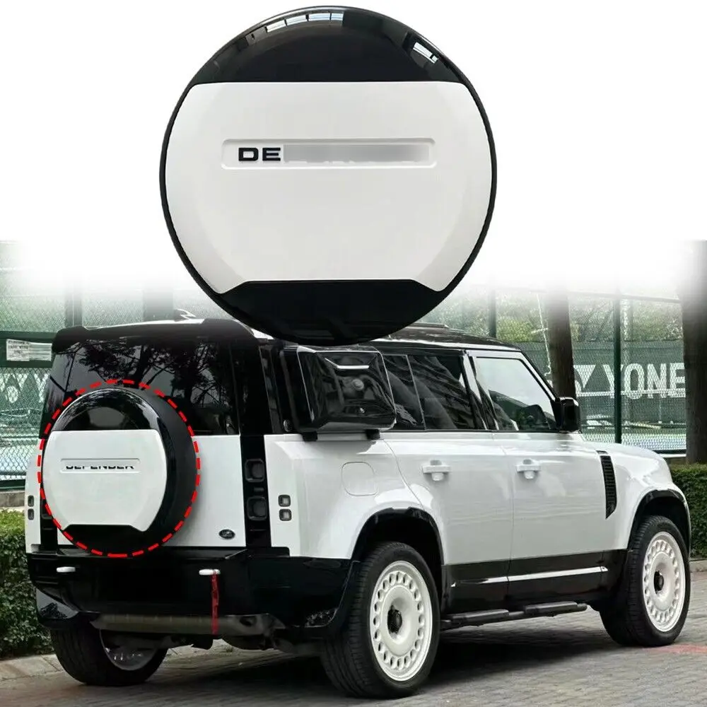 Spare-tire-cover-for-Land-Rover-Defender-90-110-2020-2023-with-ABS ...