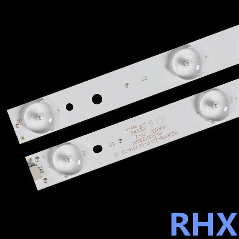 24-inch-100-new-LCD-TV-backlight-bar-4pcs-set-LED-Backlight-bar-strip ...