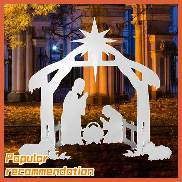 Diy Outdoor Nativity Sets